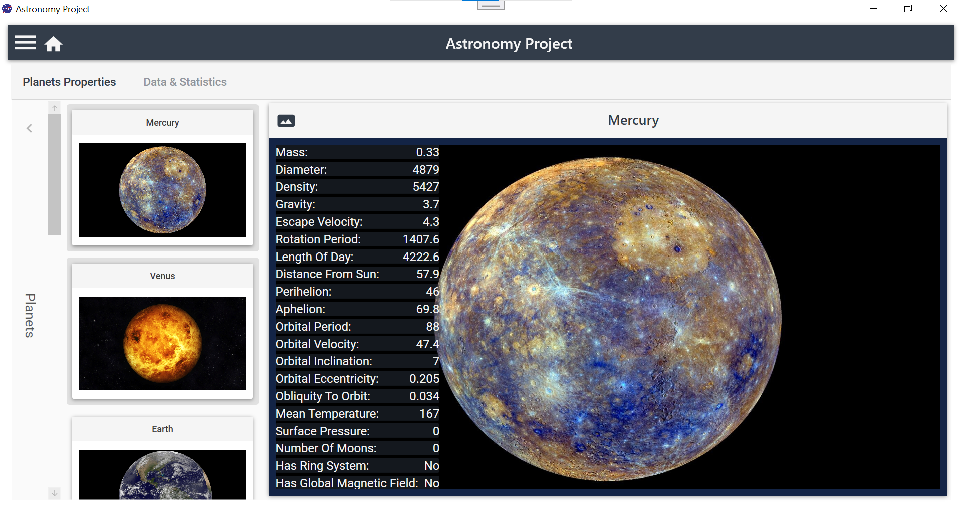 GitHub - yosfhaim0/AstronomyProject: Amazing WPF .NET project that ...