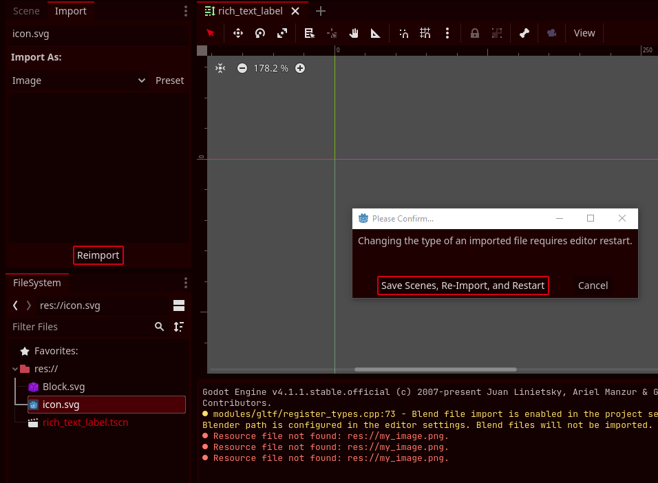 .svg files cannot be loaded as "Image" resource · Issue #79730 · godotengine/godot · GitHub