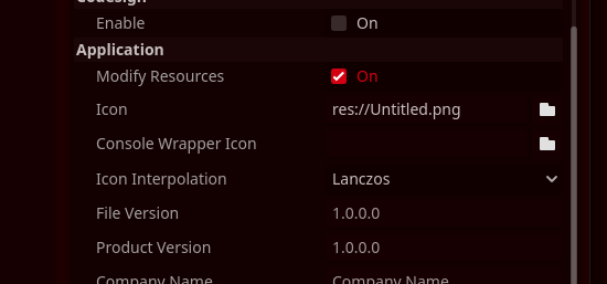 "Icon" and "Console Wrapper Icon" are swapped when a wrapper icon is specified (Windows) · Issue ...