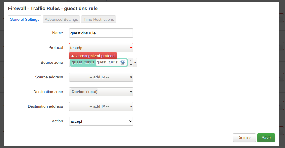 luci-app-firewall: does not recognize tcpudp value in firewall · Issue ...