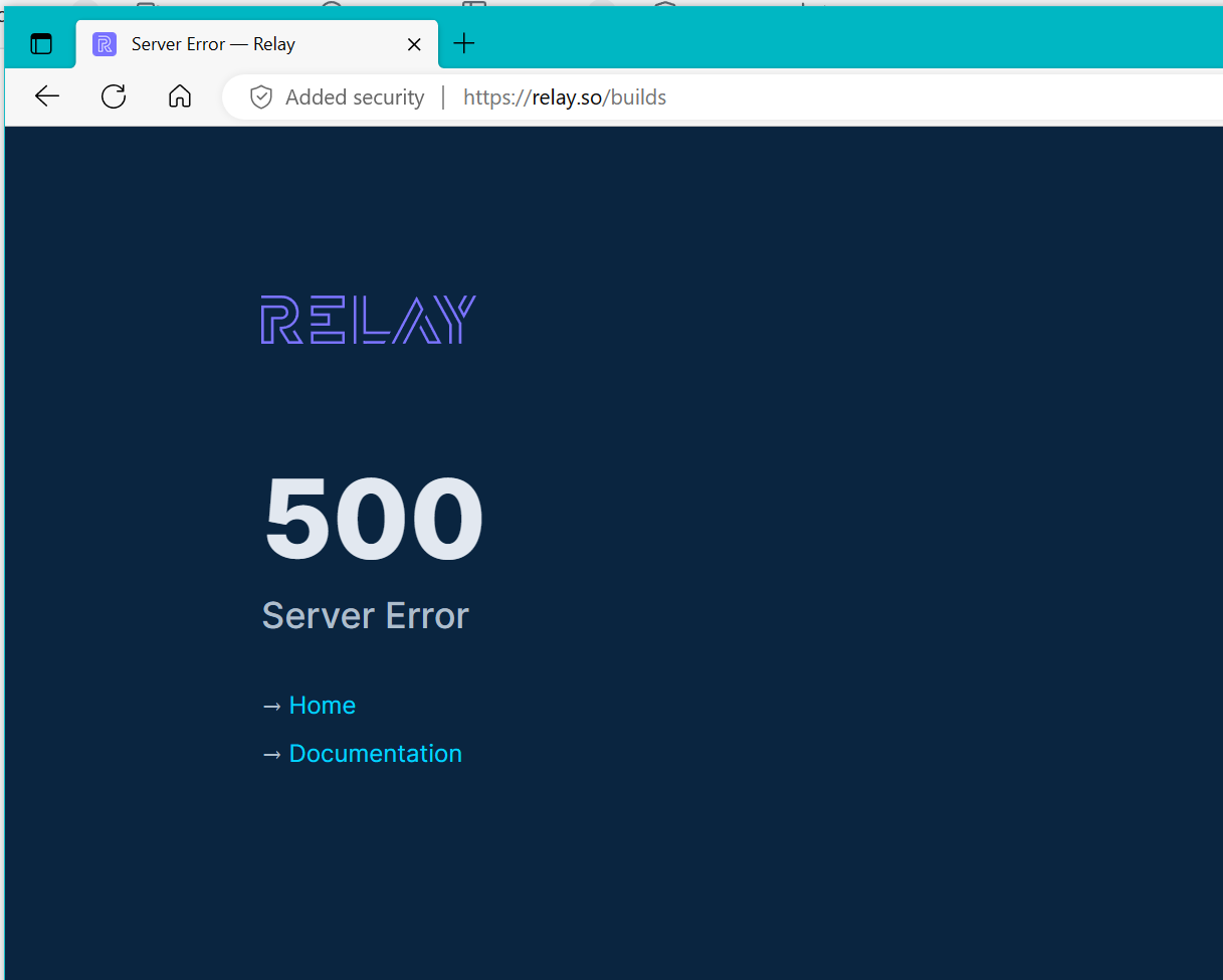 https://relay.so/builds 500 error · Issue #59 · cachewerk/relay · GitHub