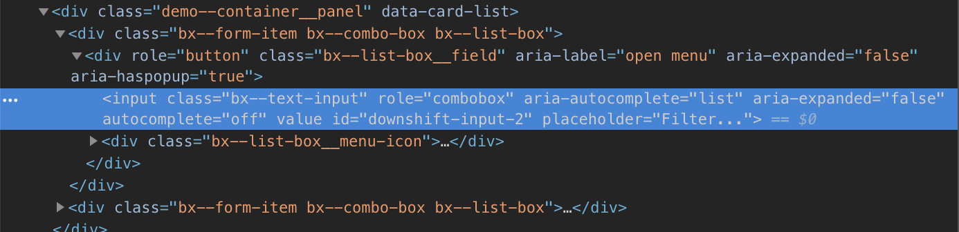 ♿Combobox AVT1 - August 2018♿ · Issue #1347 · carbon-design-system ...