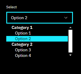 Select component lacks focus indicator in Windows High Contrast Mode · Issue #7301 · carbon ...