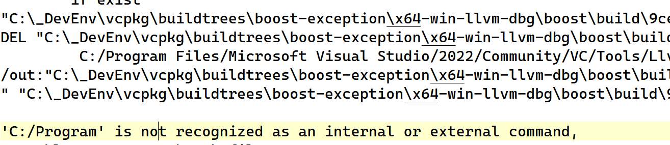 boost-exception build failed · Issue #30597 · microsoft/vcpkg · GitHub