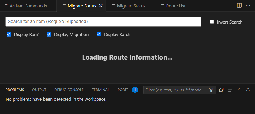 Display Panel always shows "Loading Route Information..." · Issue #102 · TheColorRed/vscode ...