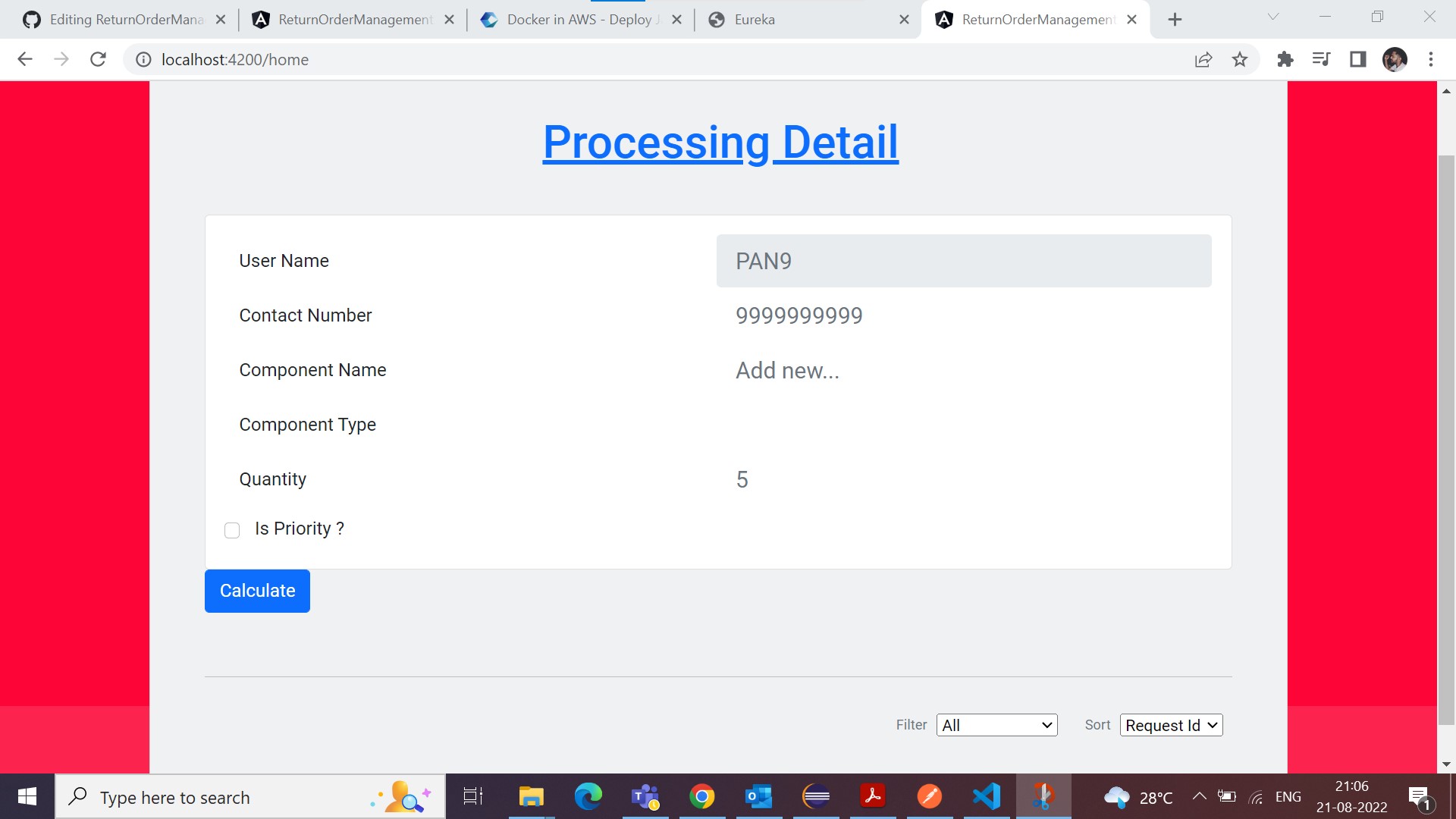 GitHub - PANK111/ReturnOrderManagement