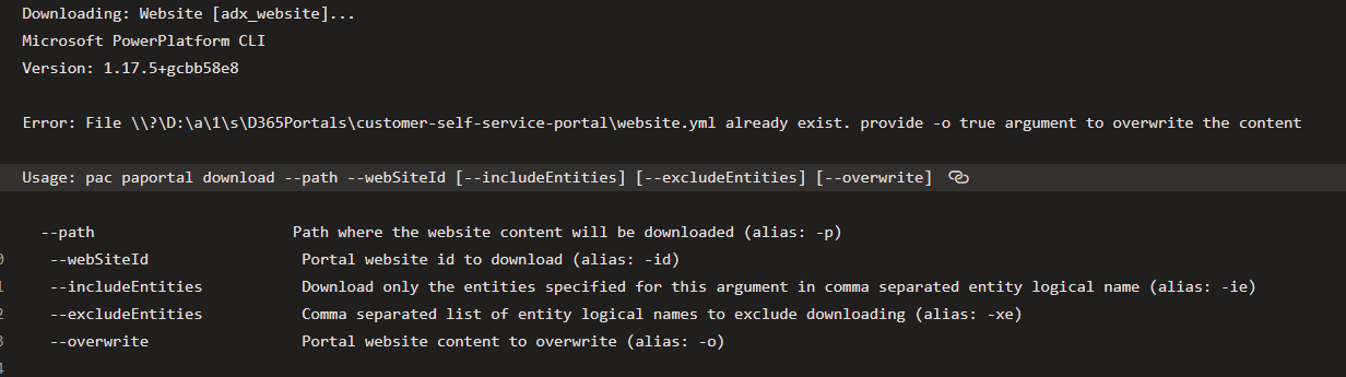 Add overwrite parameter to the Export Solution action · Issue #168 · microsoft/powerplatform ...