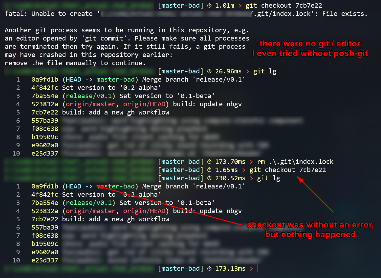 `nbgv prepare-release` puts git in bad state (when LFS is in use) · Issue #685 · dotnet/Nerdbank ...