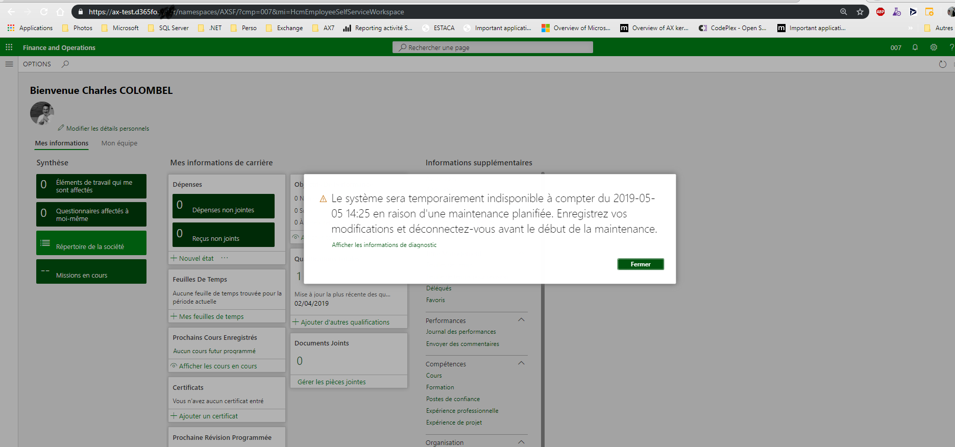 Suggestion : Send-D365BroadcastMessage with OnPremise Environnement ...