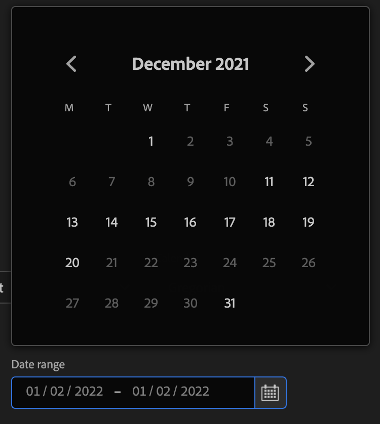 Add Possibility To Disable Multiple Date Intervals In `calendar` And `datepicker` Components 