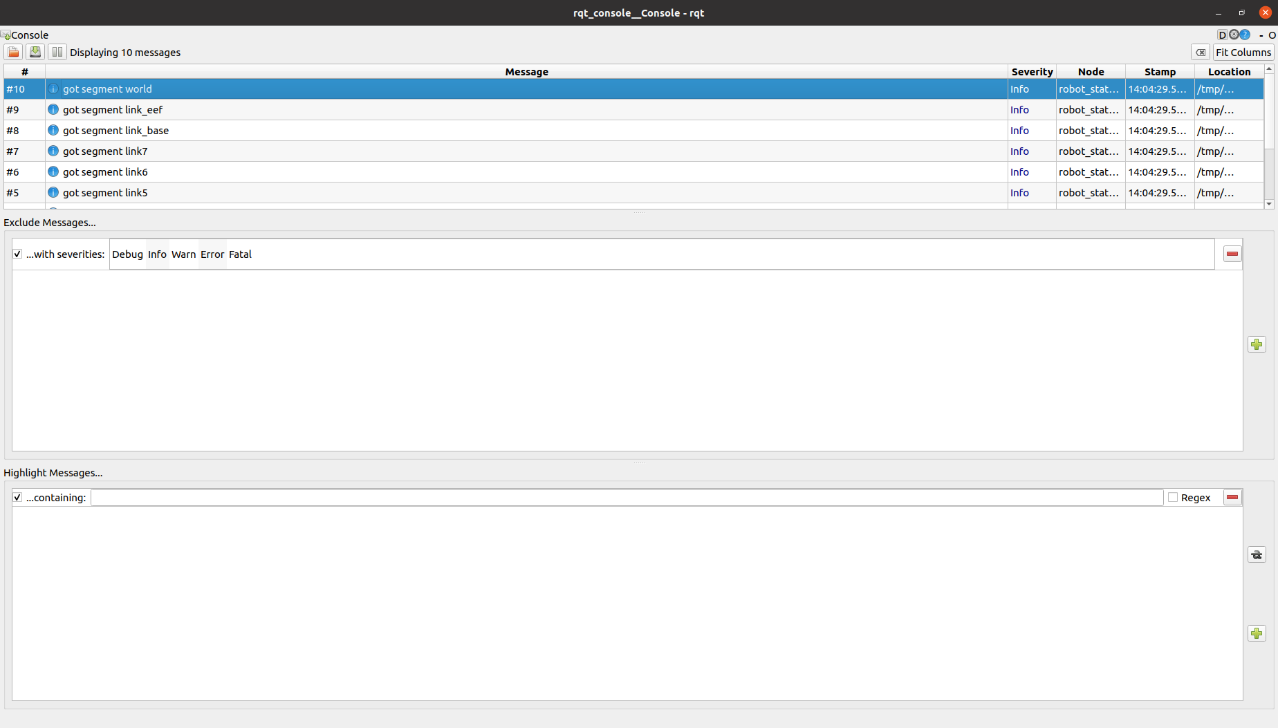 robot_state_publisher exit code -15 during launch xarm7 description and Moveit config · Issue ...