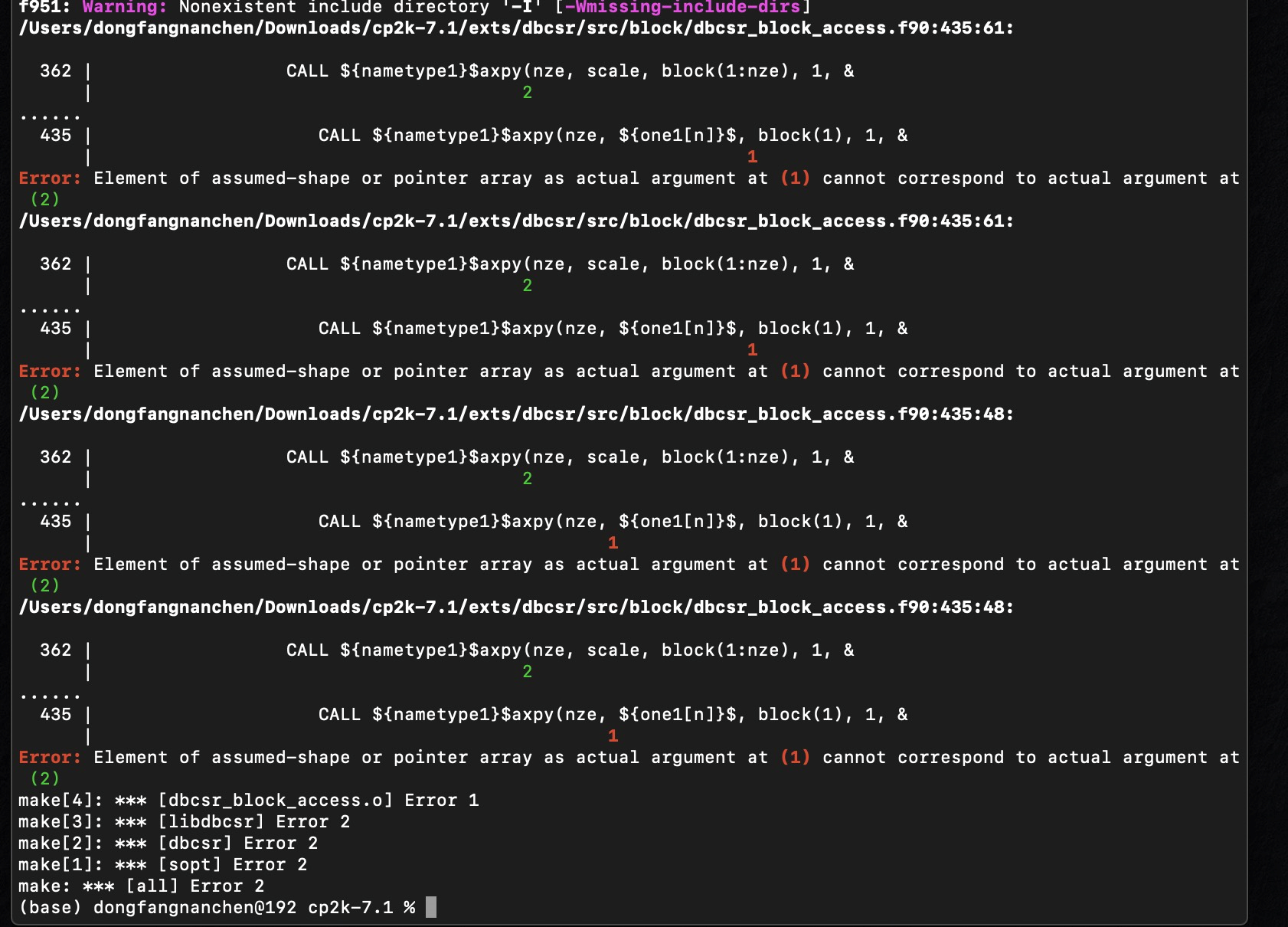 how to install cp2k 7.1 on mac os · Issue #1006 · cp2k/cp2k · GitHub