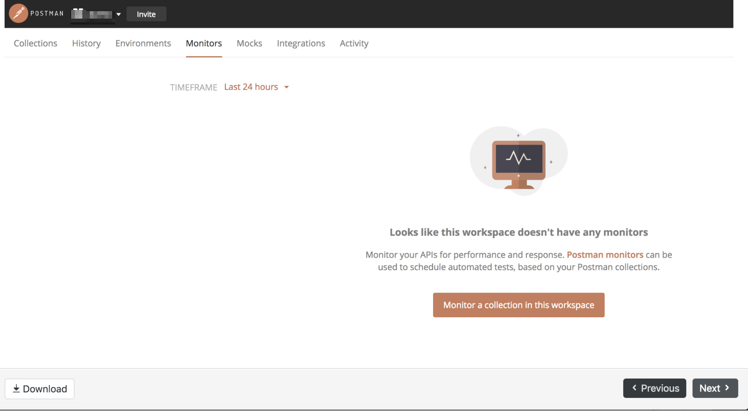 Unable to view the monitors under Monitors tab on the Web dashboard ...