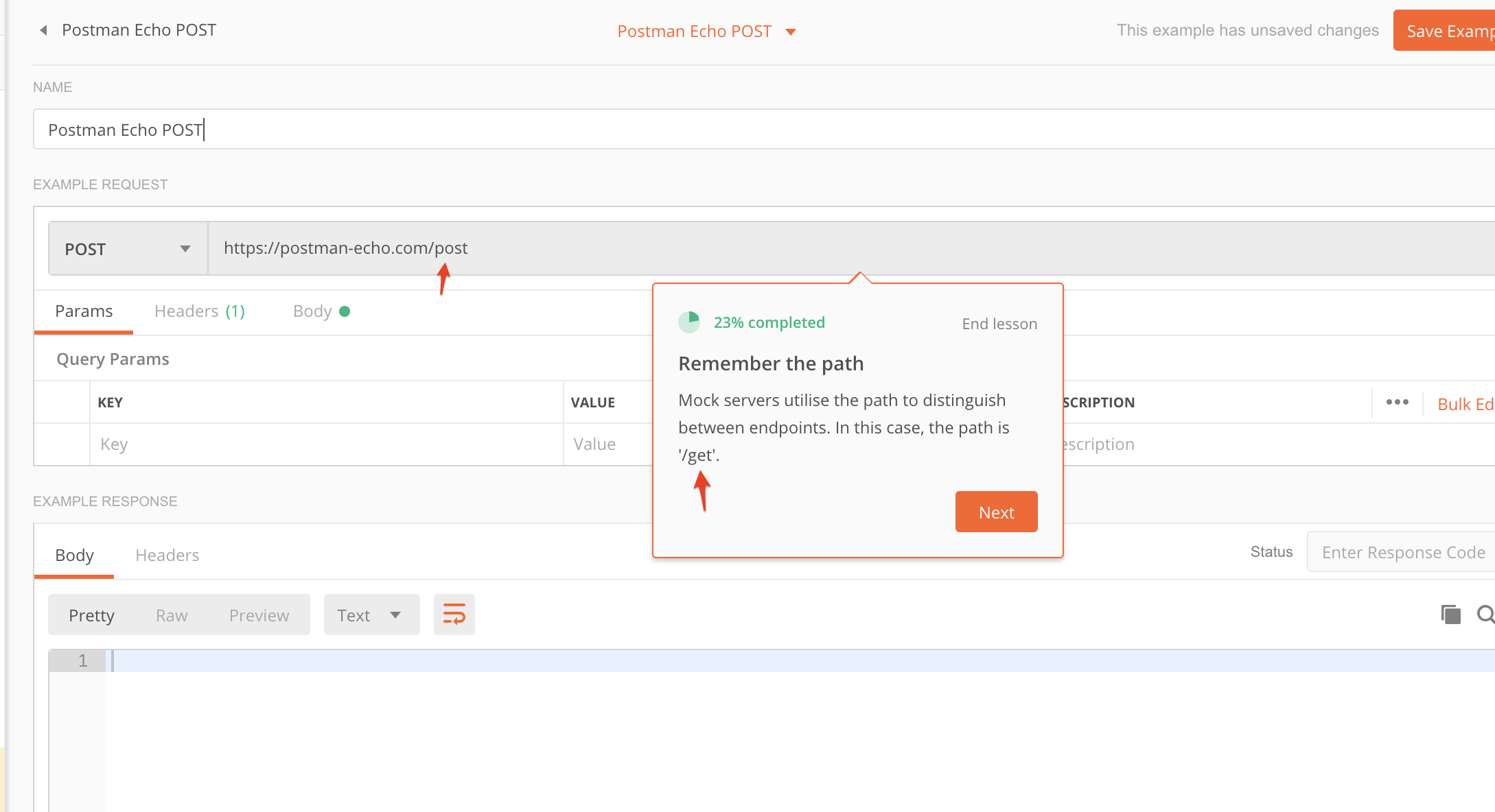 Error in postman bootcamp tooltip message · Issue #6809 · postmanlabs ...