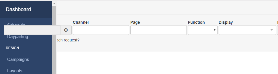 From Date filter box in Logs can cover the CMS options · Issue #1840 · xibosignage/xibo · GitHub