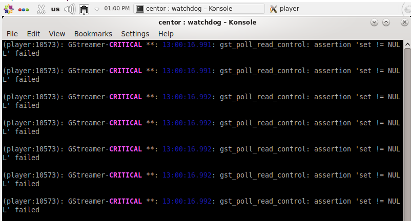 GStreamer gst_poll_read_control assert error after long playback - CentOS 7 · Issue #153 ...