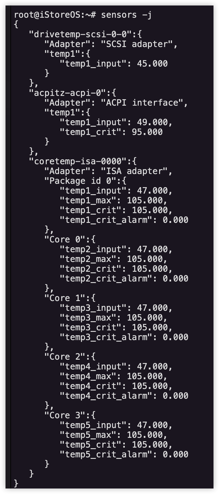 0526版，温度显示依然有问题，永远显示128度 · Issue #188 · istoreos/istoreos · GitHub