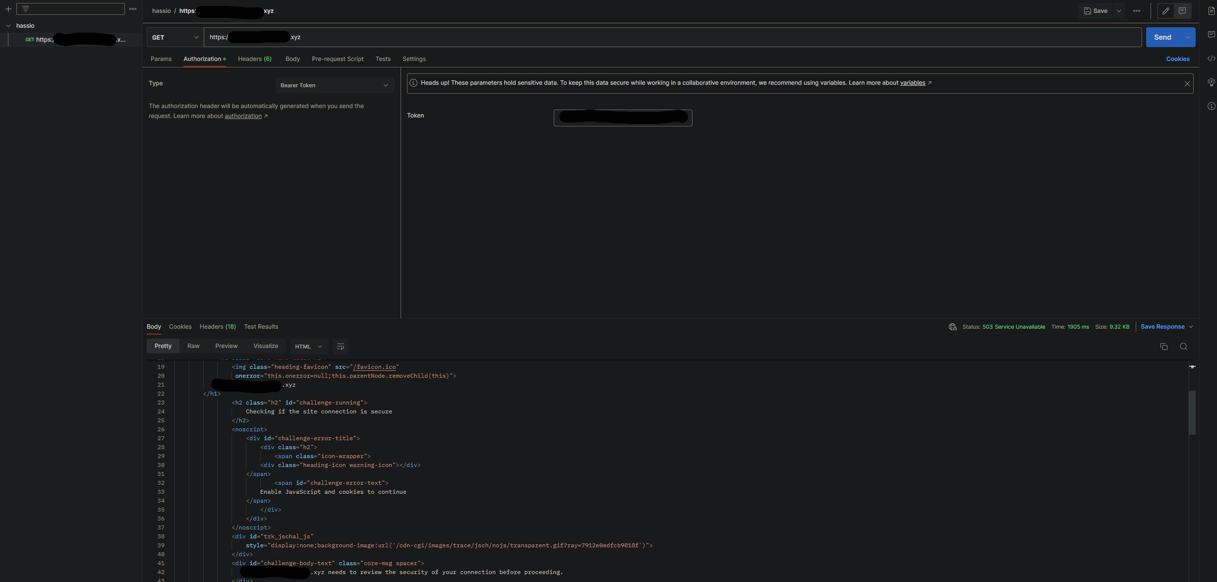 [Bug]: Getting error 503 on alexa skill, cant seem to access home assistant. · Issue #167 ...