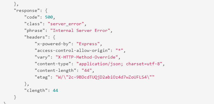 View Server Error Message · Issue 120 · Slanatech Swagger Stats · Github