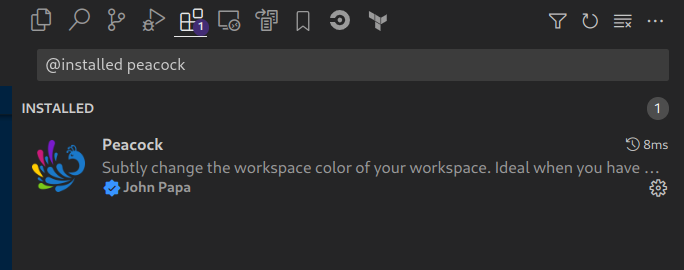 Activity bar highlight does not work with new Activity bar highlight does not work with new