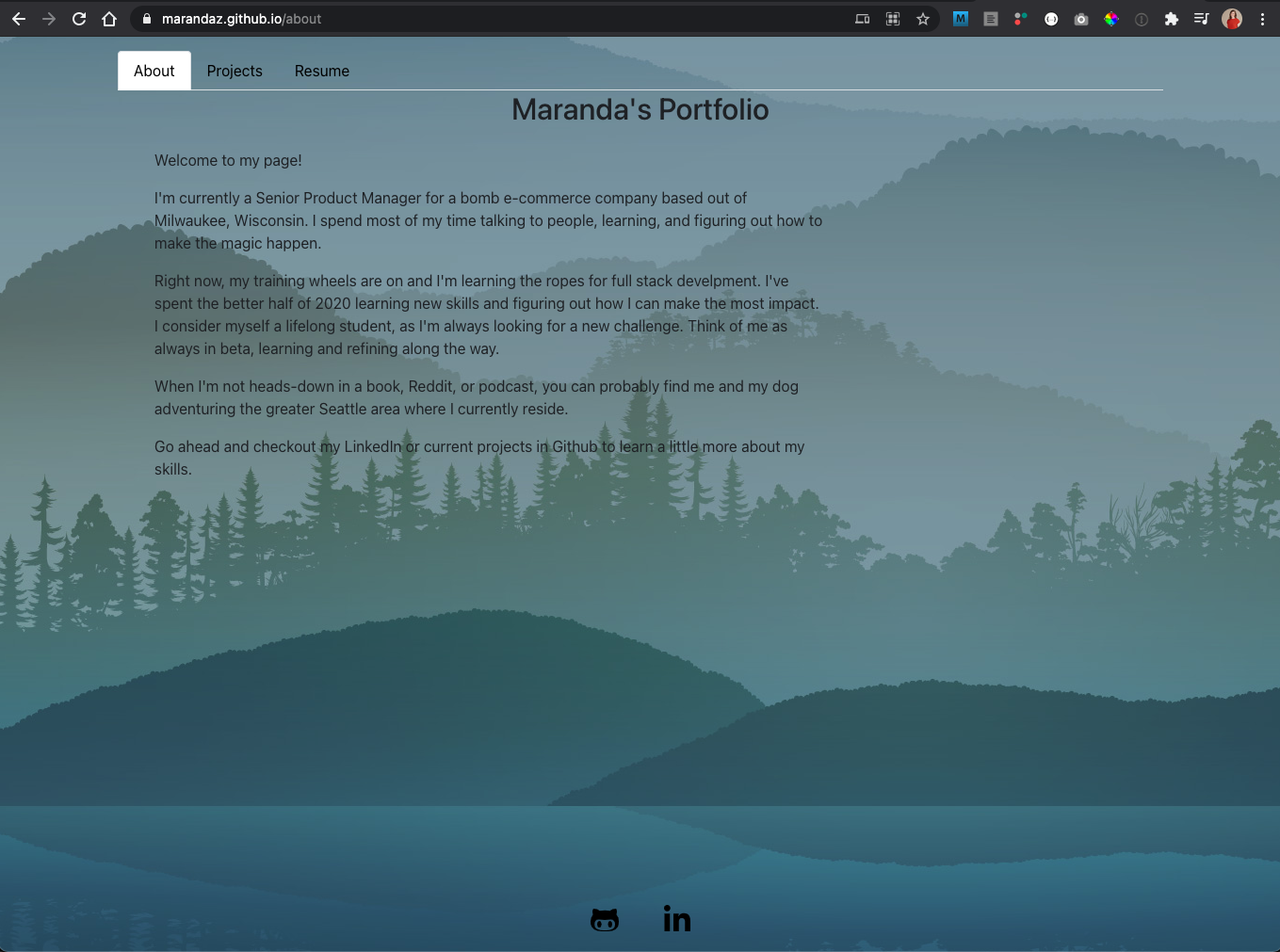 GitHub - marandaz/react-portfolio