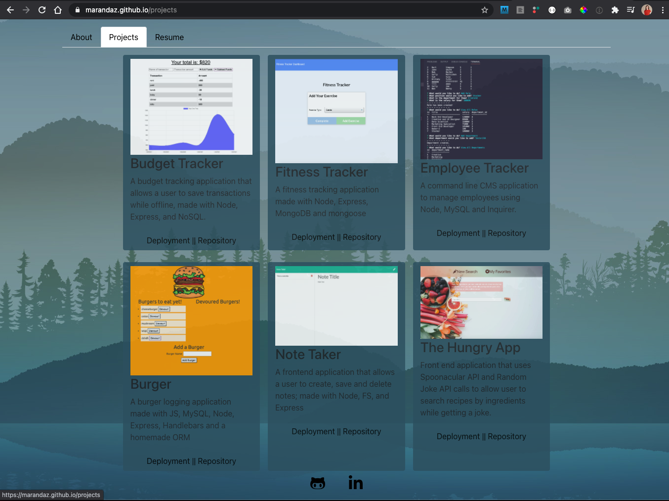 GitHub - marandaz/react-portfolio