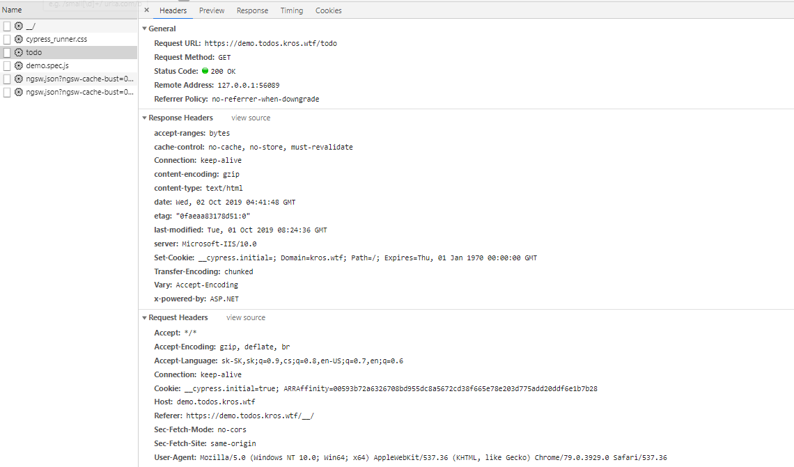 using serviceworker, cy.wait() timed out ... to the route. No request ever occurred. · Issue ...