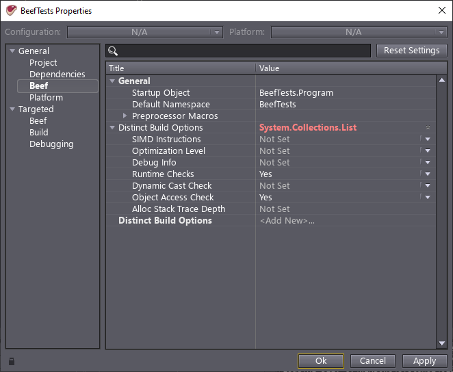 [Enhancement] Adding reflection to corelib types · Issue #360 · beefytech/Beef · GitHub