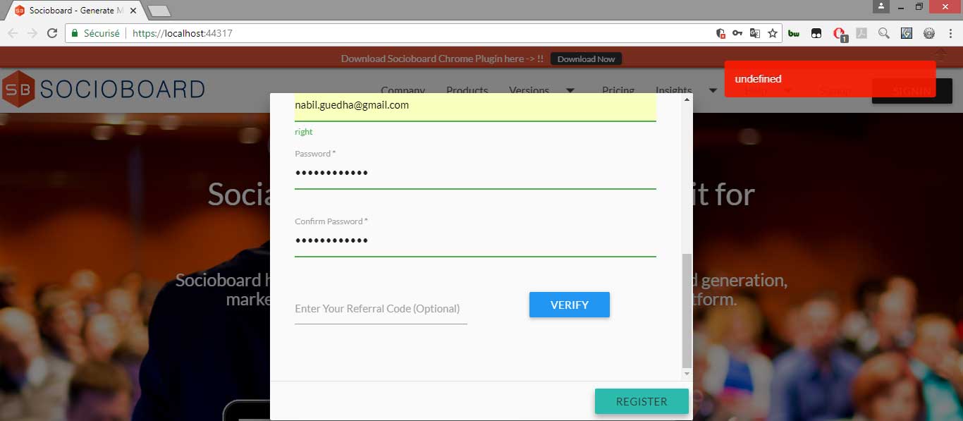 Can't create user · Issue #79 · socioboard/Socioboard-5.0 · GitHub