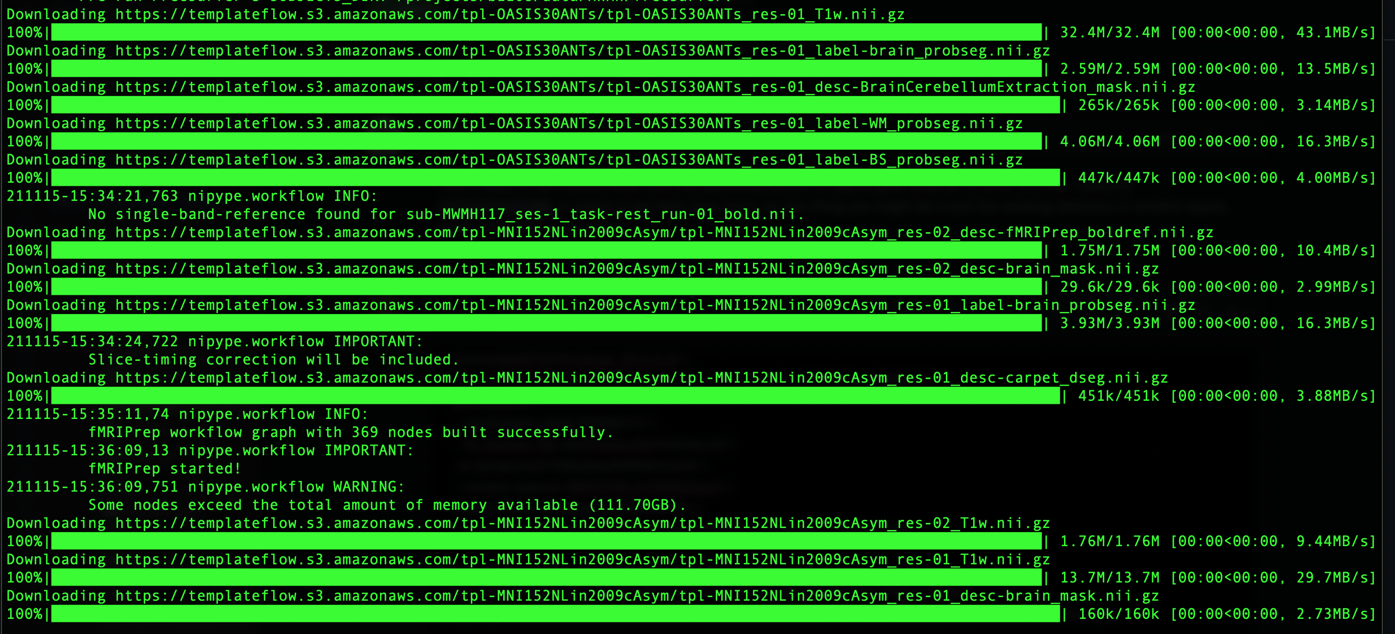 Templateflow: No space left on device · Issue #2627 · nipreps/fmriprep · GitHub