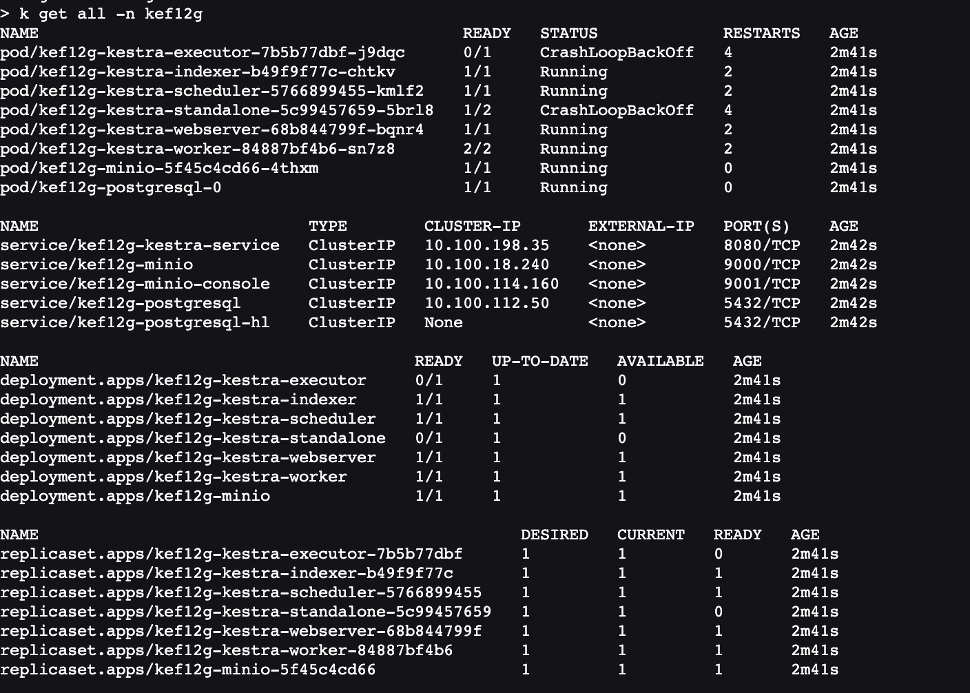 Error when trying to execute a sample flow · Issue #5 · kestra-io/helm-charts · GitHub