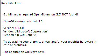 Wrong OpenGL version in Windows .zip (2.0 demanded, 1.1 included it says) · Issue #542 ...
