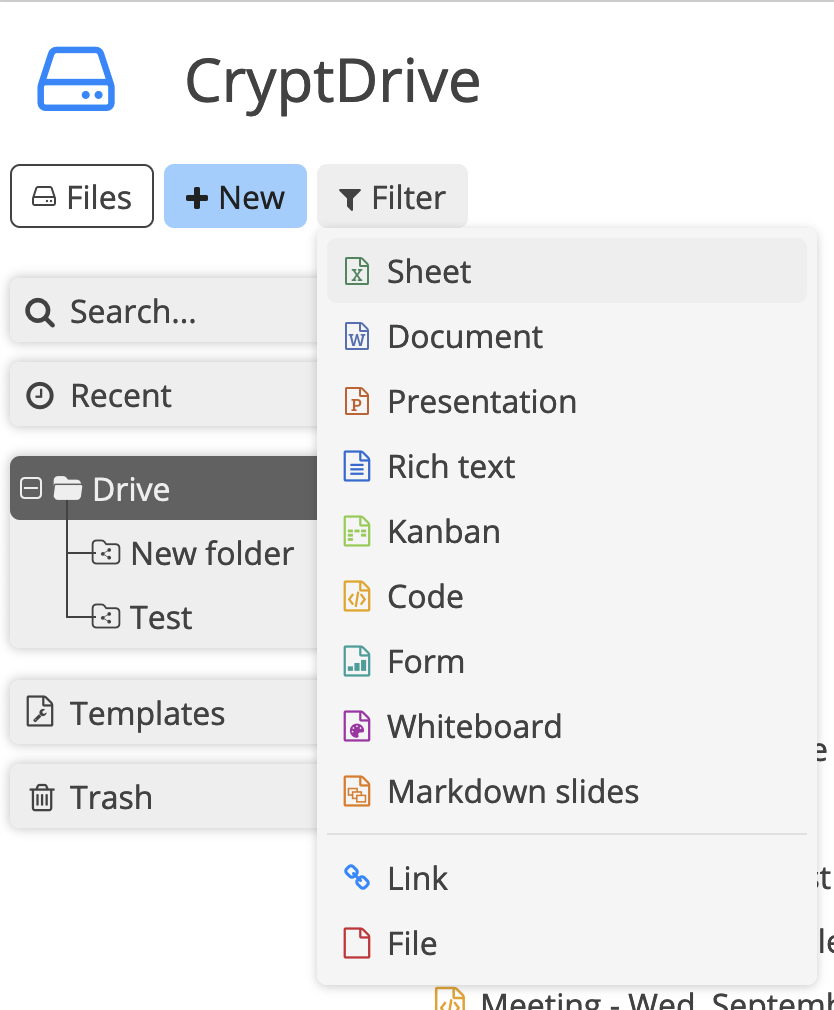 Filter by document type · Issue #438 · cryptpad/cryptpad · GitHub