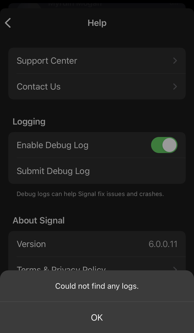 Messages aren't synced from Signal iOS · Issue #6167 · signalapp/Signal-Desktop · GitHub