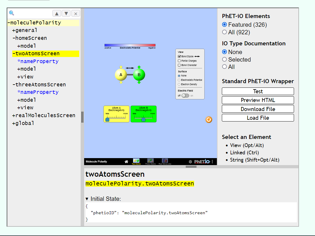 Colors Keys disappear when migrating · Issue #162 · phetsims/molecule-polarity · GitHub