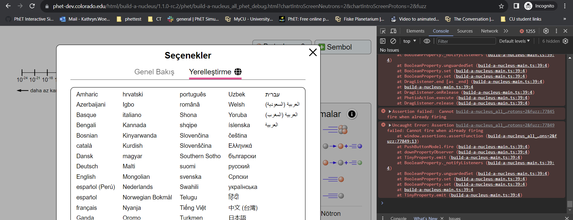 Fuzz errors with parameters · Issue #212 · phetsims/build-a-nucleus · GitHub