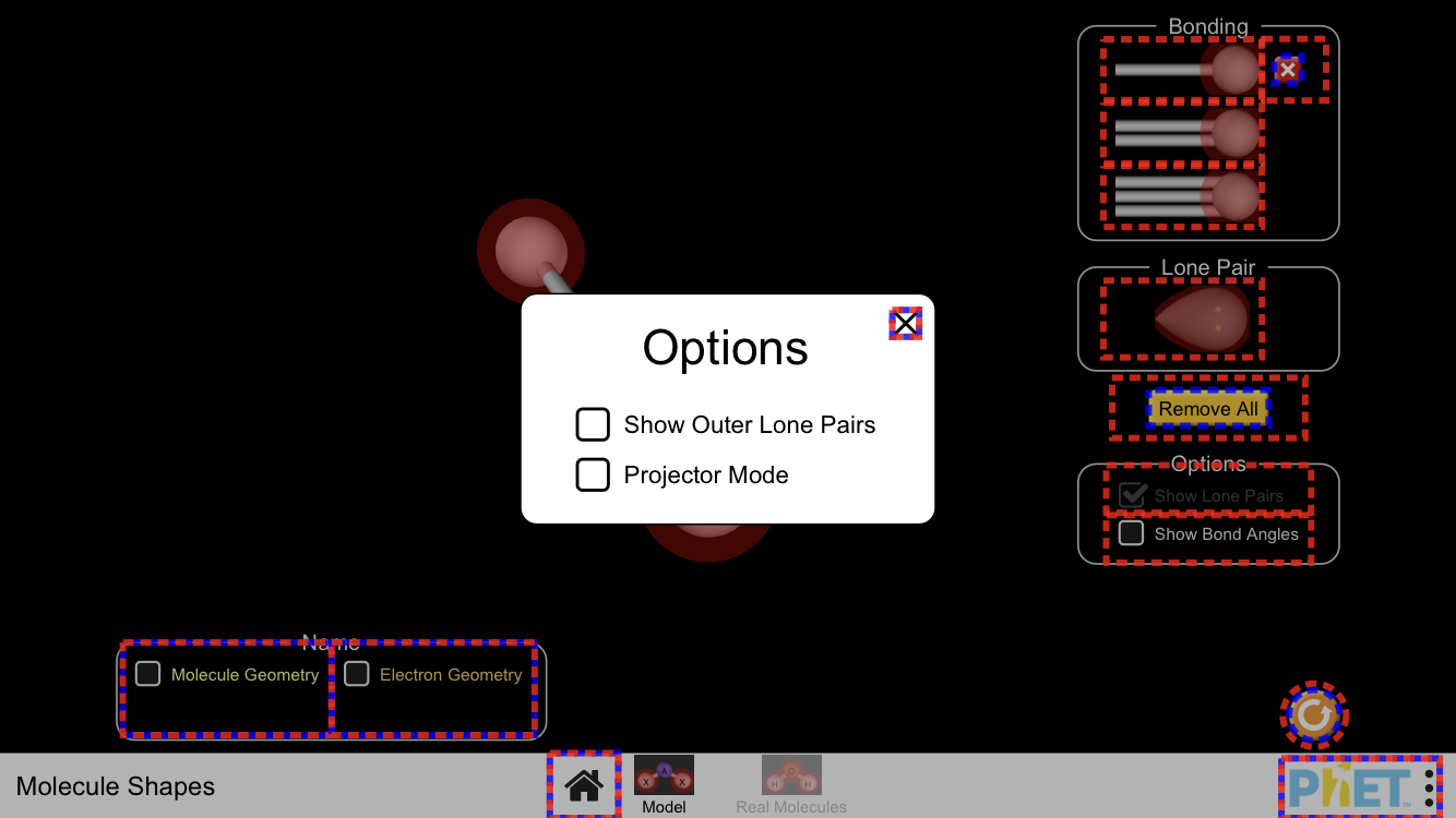 Usability on small screens review · Issue #167 · phetsims/molecule-shapes · GitHub