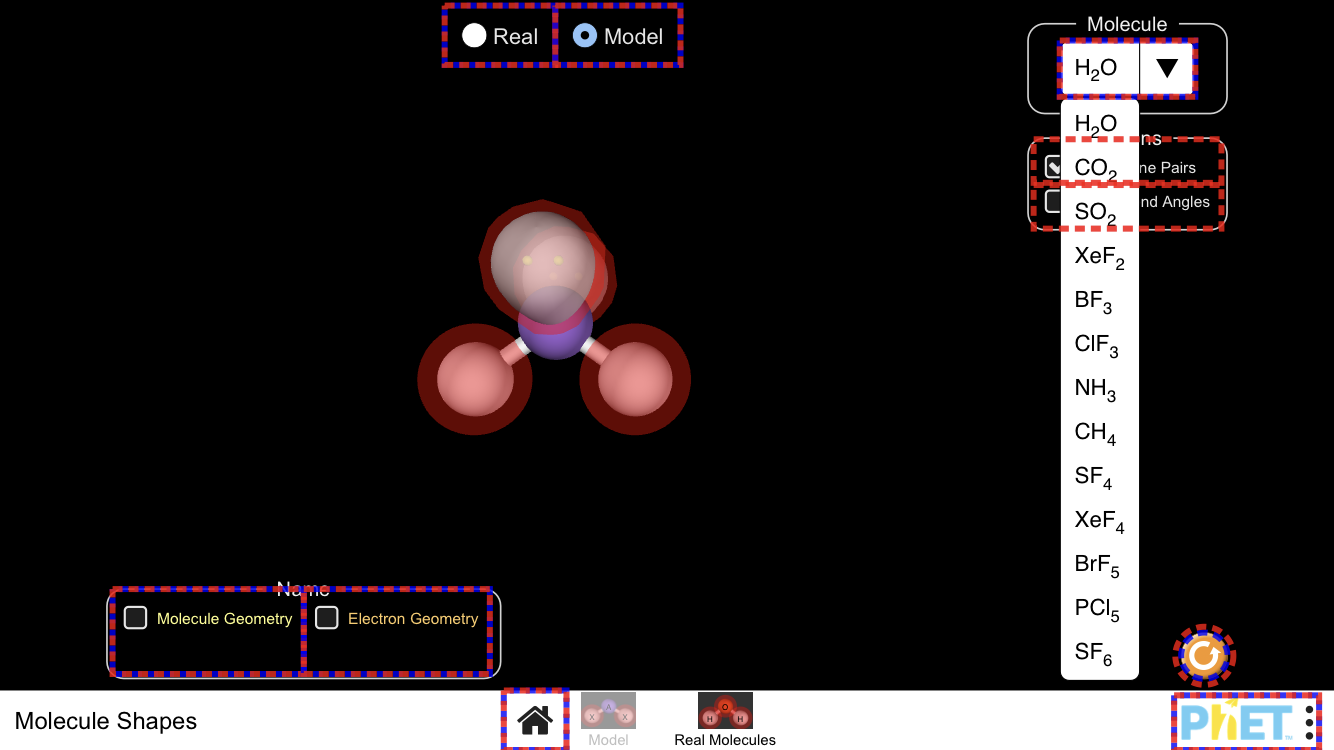 Usability on small screens review · Issue #167 · phetsims/molecule-shapes · GitHub