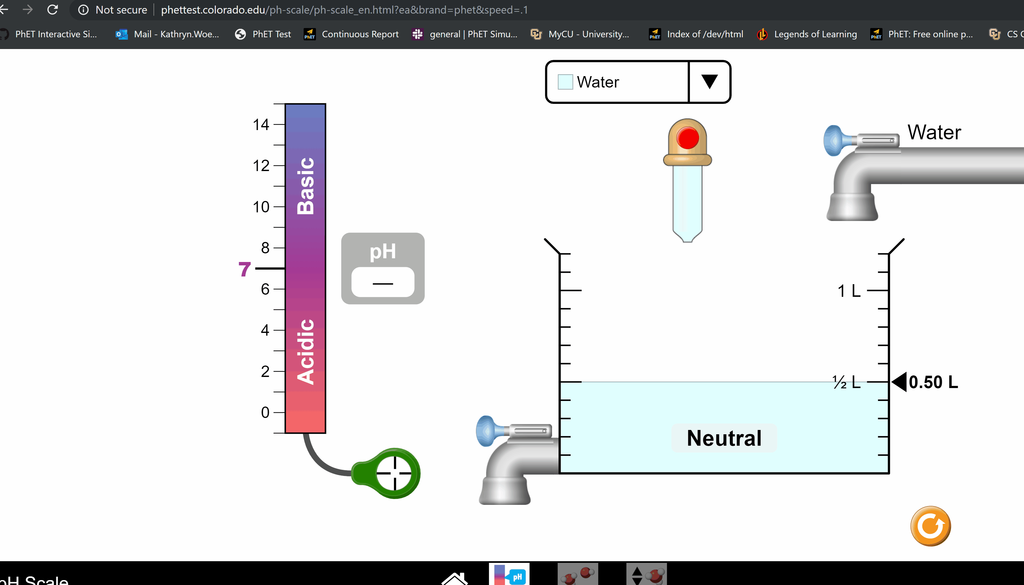 Interrupting initial filling of bucket · Issue #91 · phetsims/ph-scale · GitHub