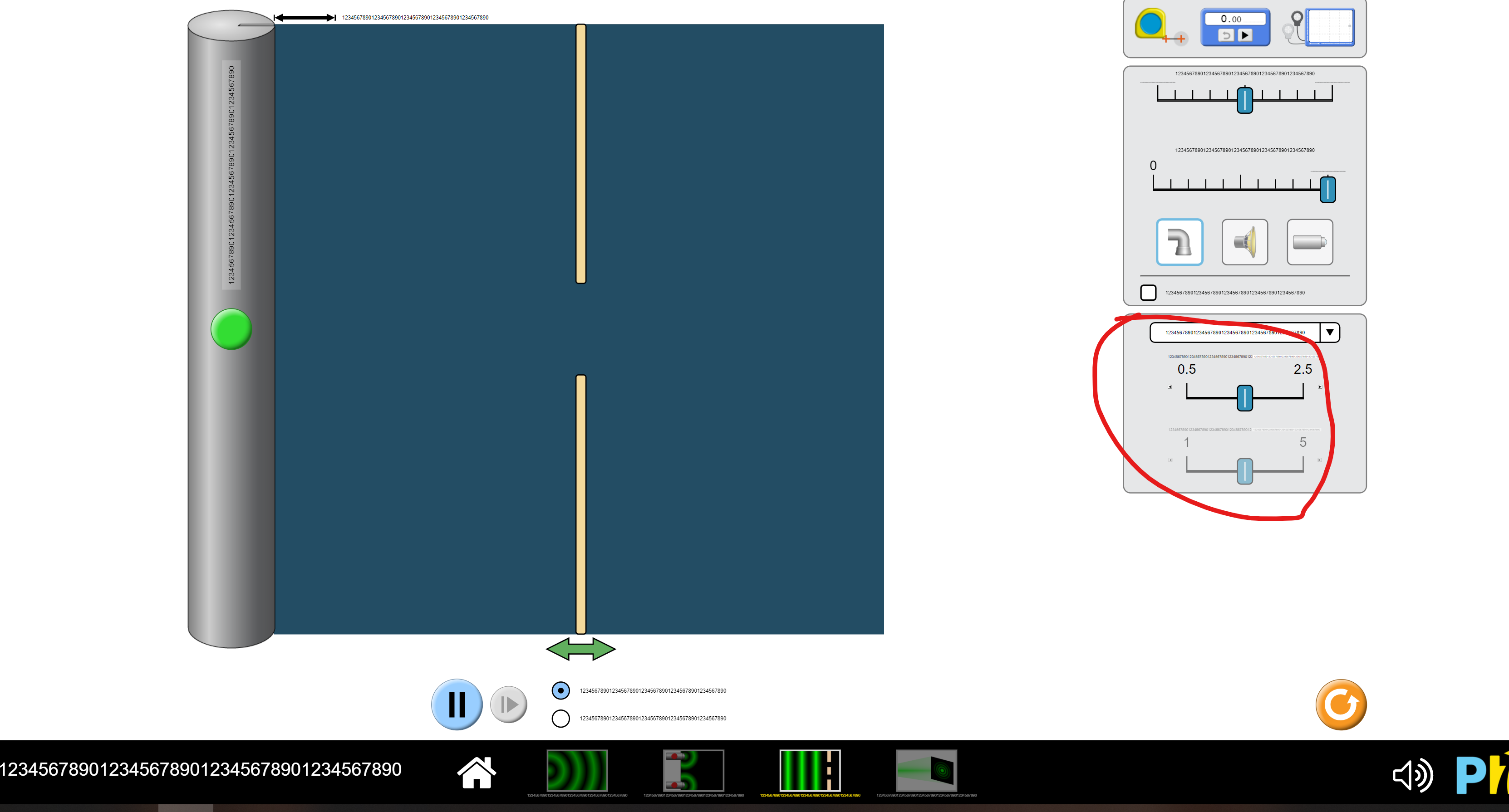 Separation and width strings overlap · Issue #418 · phetsims/wave-interference · GitHub