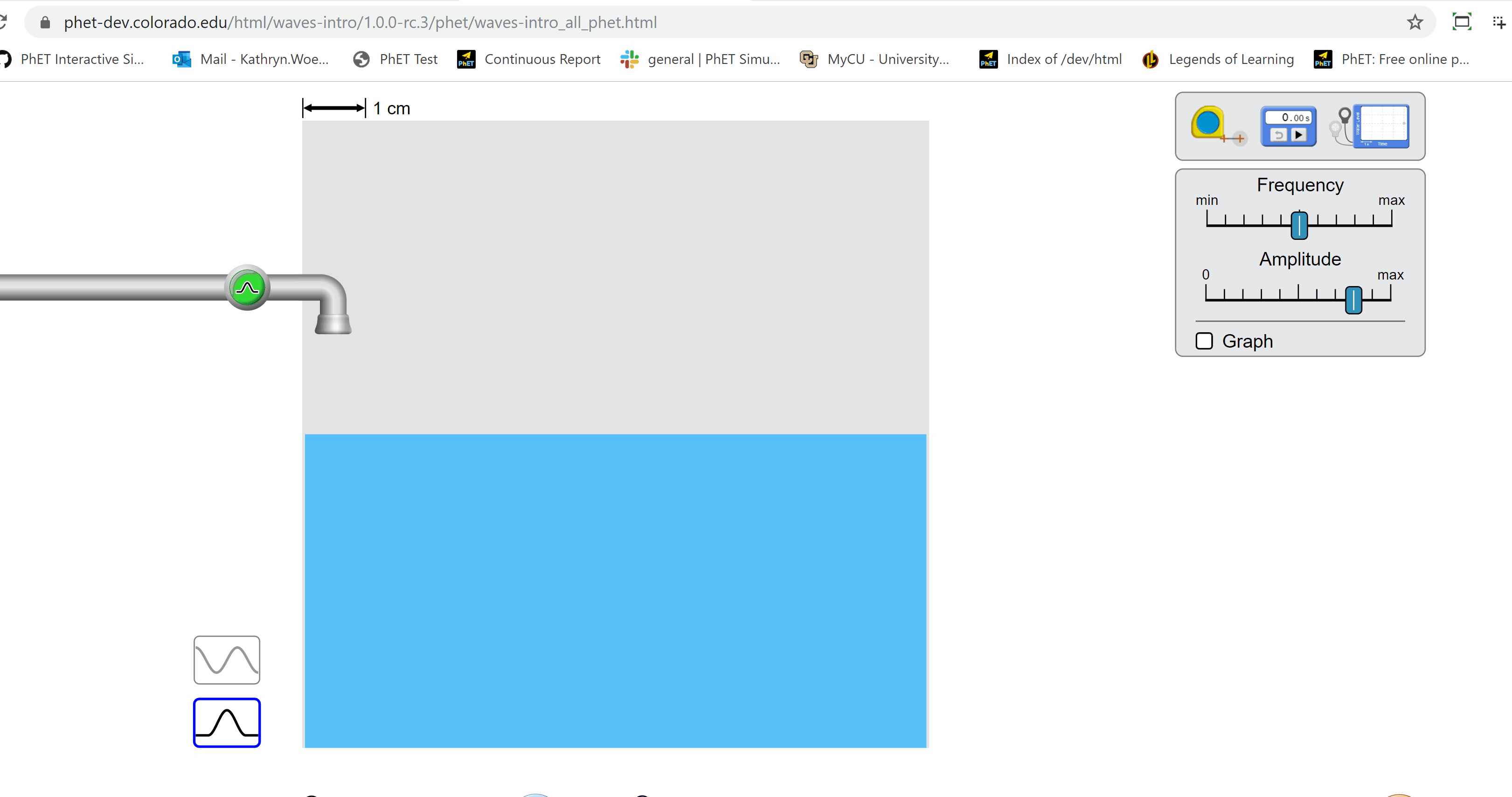 Wave is stopped if started during a pulse · Issue #437 · phetsims/wave-interference · GitHub
