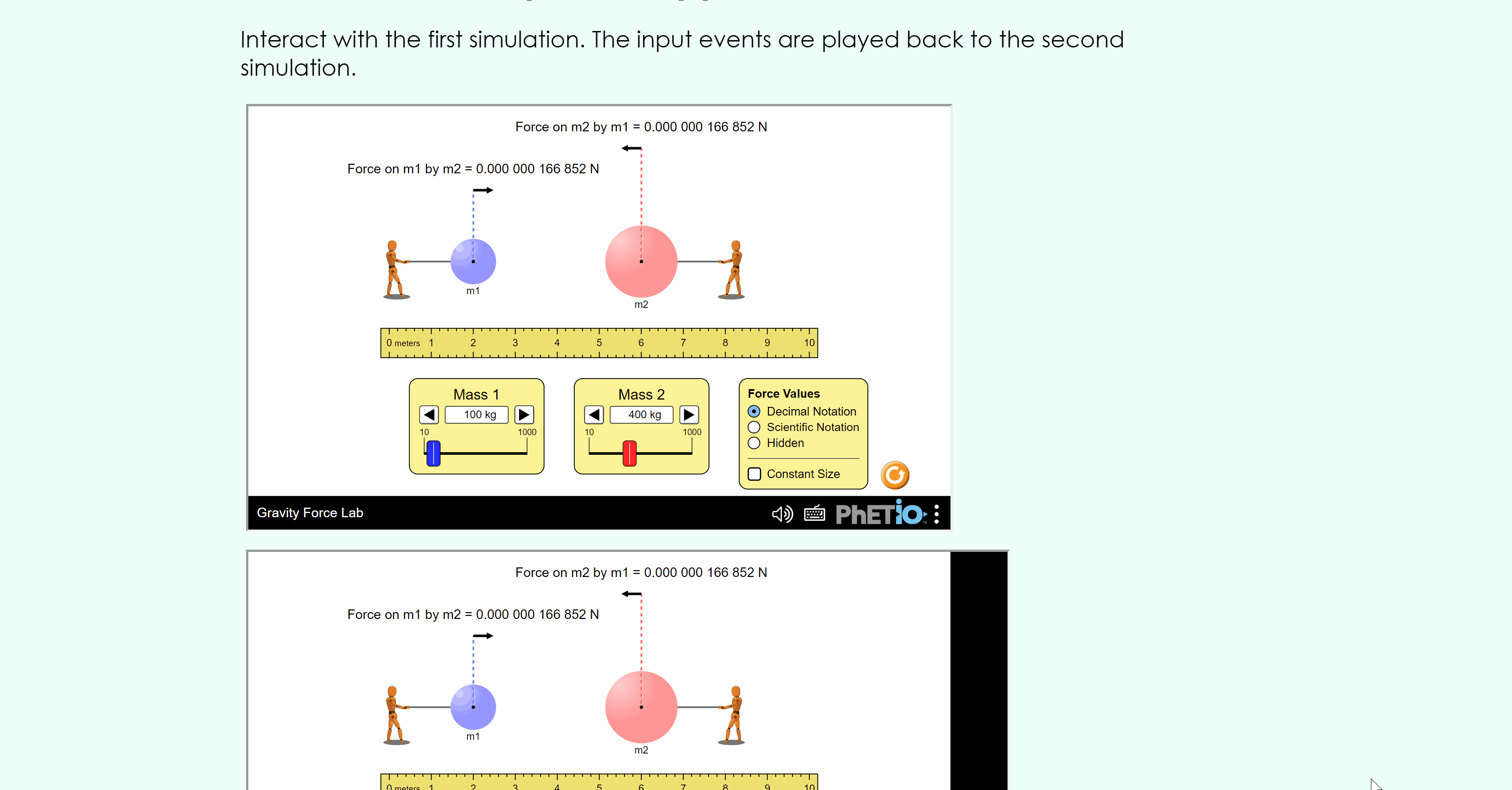PhET-iO Recording does not record ruler moved by keyboard · Issue #242 · phetsims/gravity-force ...