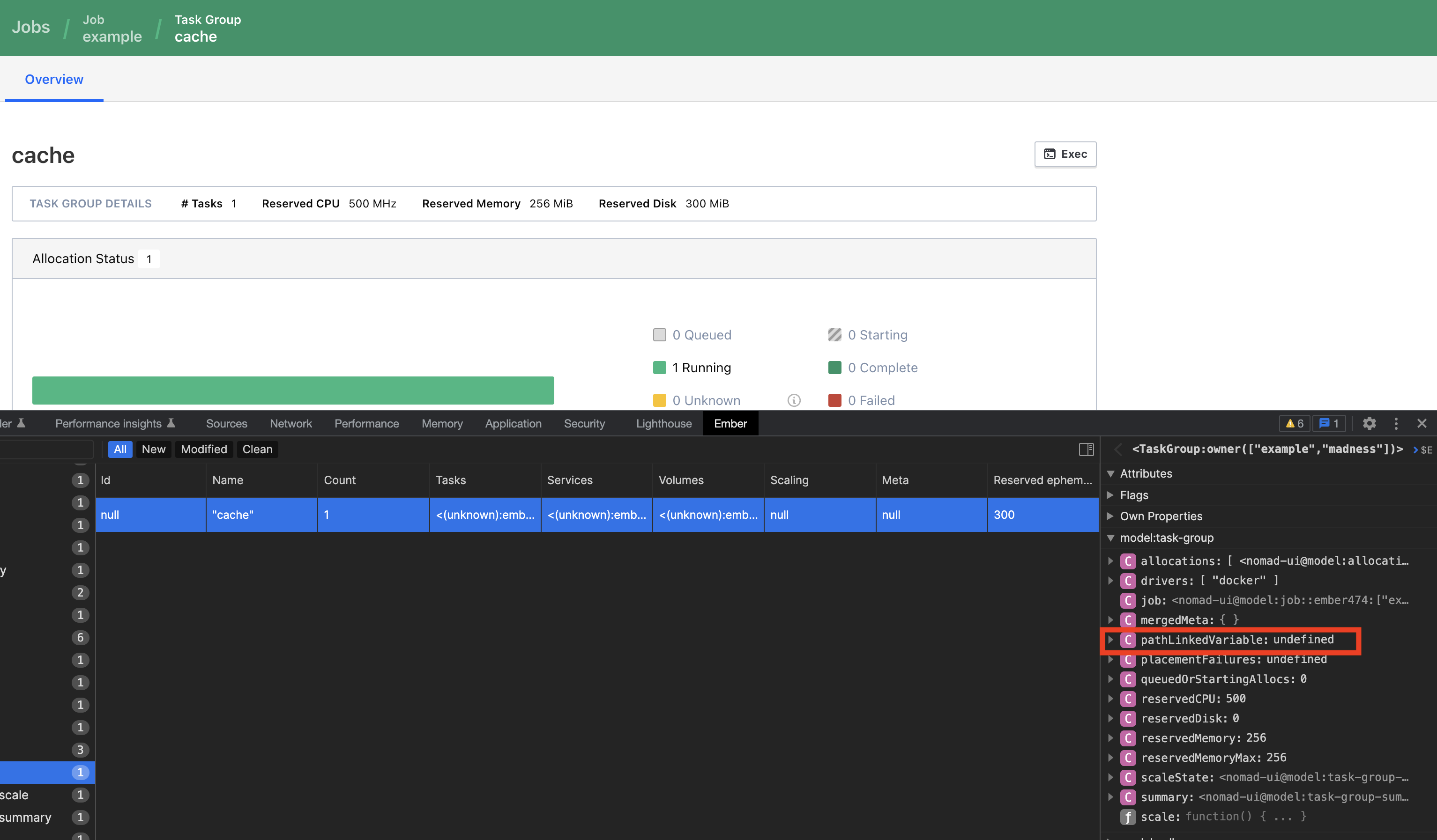 [ui] TaskGroups and Tasks don't display Variables link. · Issue #14063 · hashicorp/nomad · GitHub
