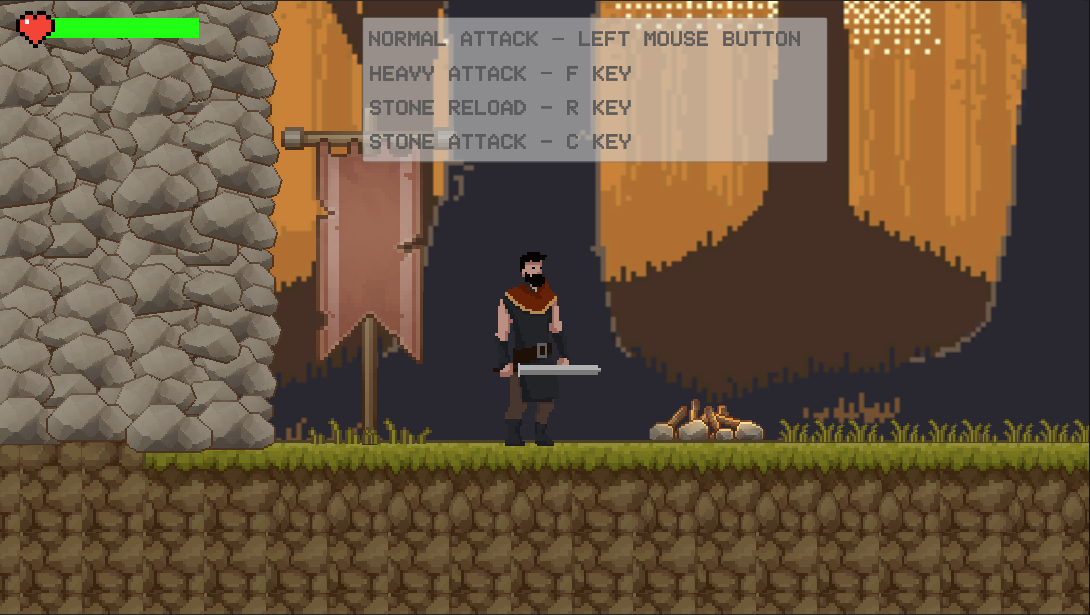 GitHub - ErenYarar/WarriorGame: 2D Warrior Game - Unity