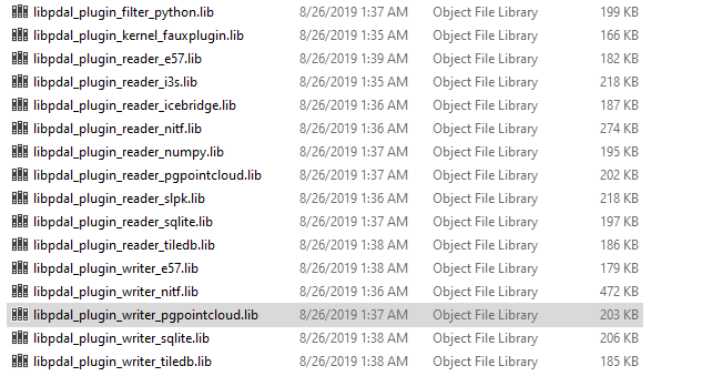 The plugins not working · Issue #2811 · PDAL/PDAL · GitHub