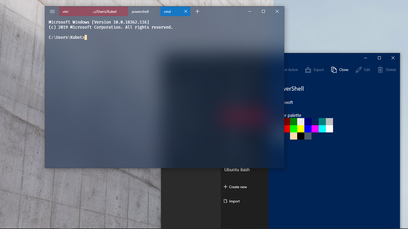 Themes do not work in wsl or bash · Issue #377 · felixse/FluentTerminal · GitHub