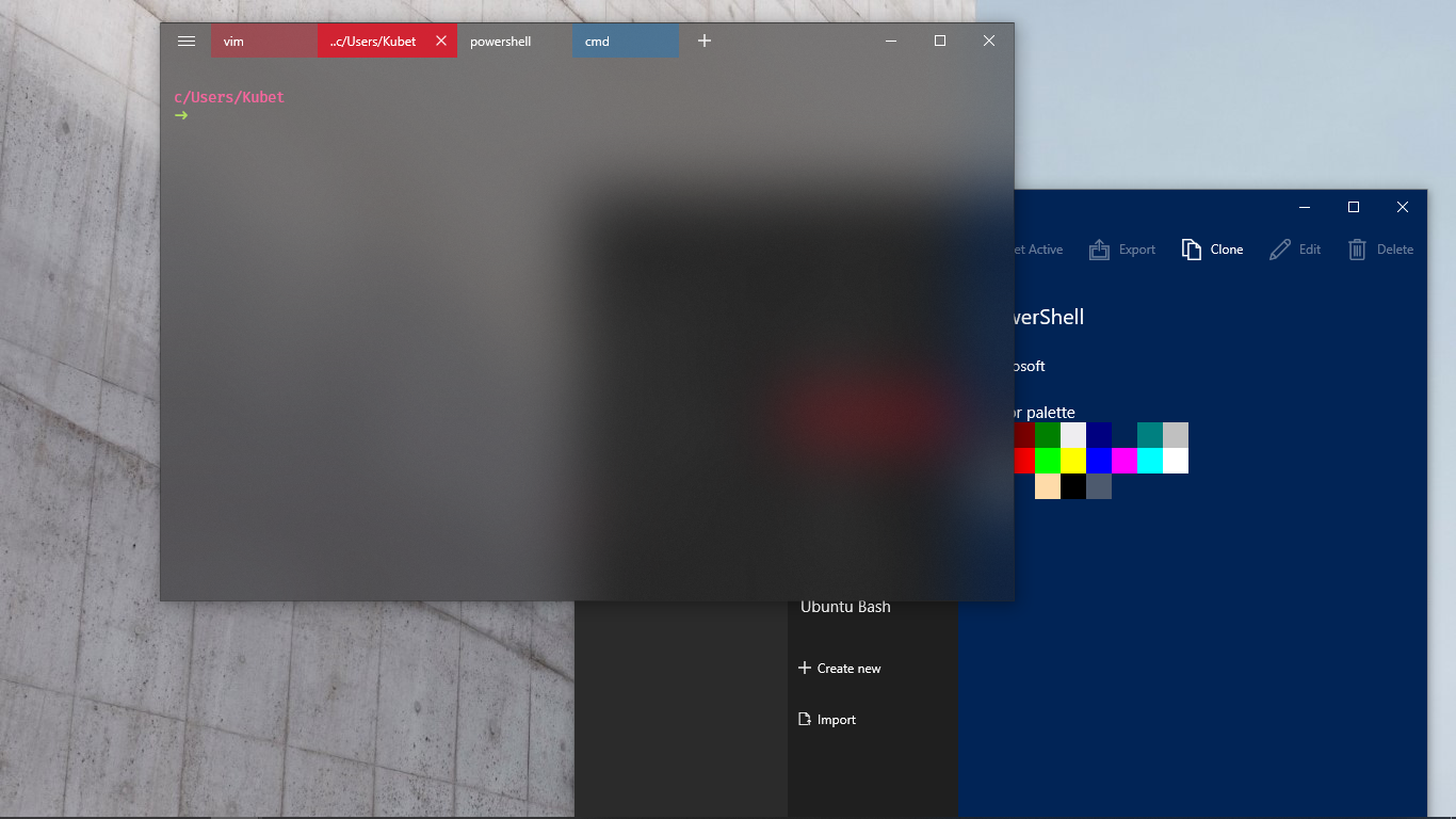 Themes do not work in wsl or bash · Issue #377 · felixse/FluentTerminal · GitHub