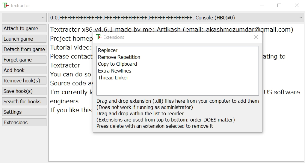 New game engine of interheart · Issue #214 · Artikash/Textractor · GitHub