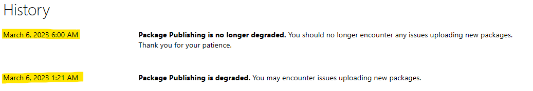 [NuGet.org Bug]: Status page should show the time zone of a timestamp. · Issue #9428 · NuGet ...