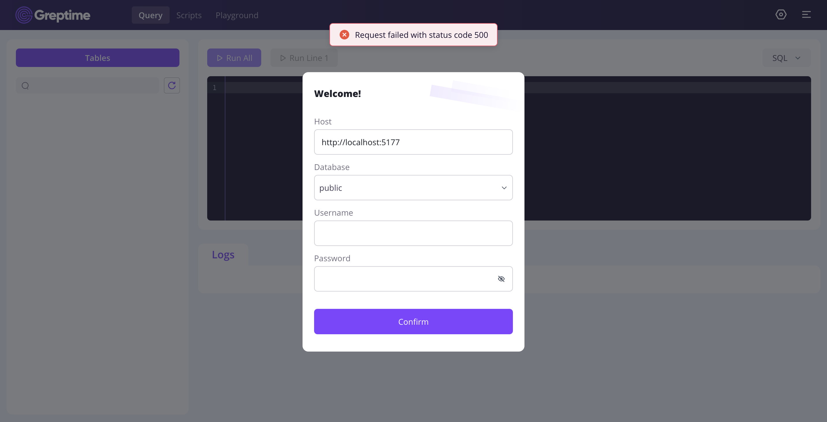 It is friendlier to report errors when the database is not started · Issue #275 · GreptimeTeam ...